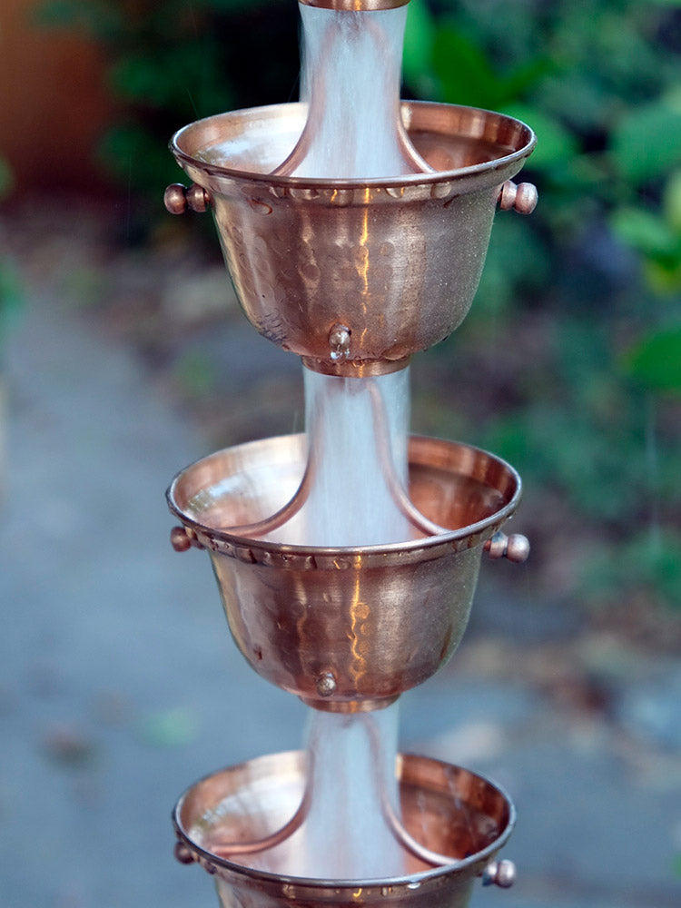 Unfinished Copper Bell Cups #3124-COP – RainChains.com